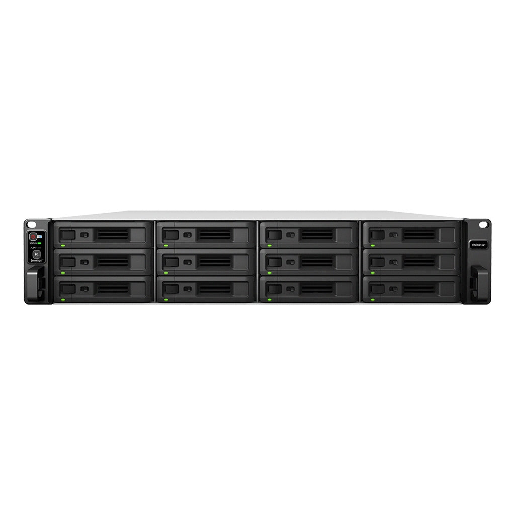 Synology Rackstation RS3621xs+ 12-Bay Diskless Rackmount NAS – TechComp USA